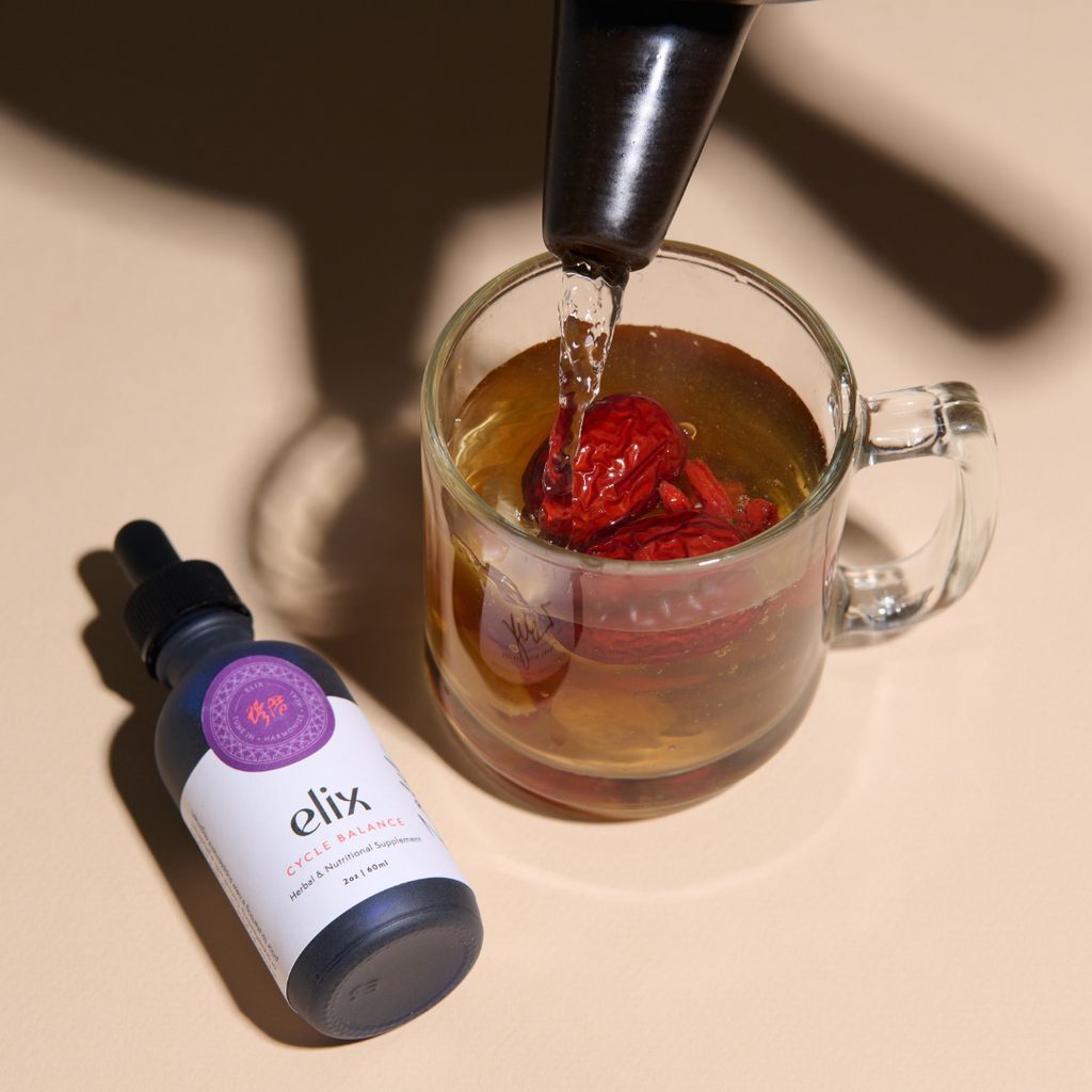 Nourishing Herbal Tea for Menstrual Health – Elix